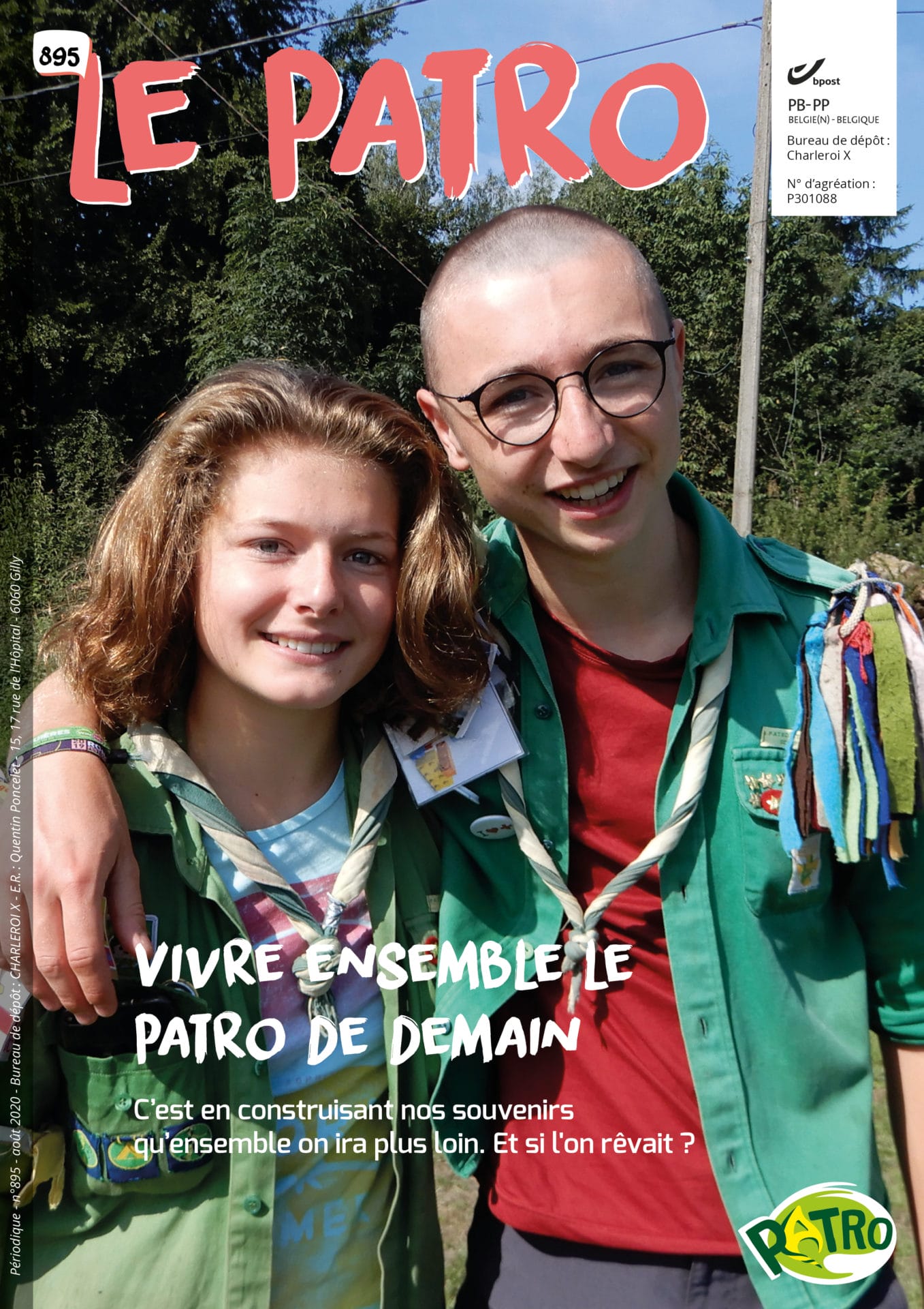 Formulaire inscription patro - Fédération Nationale des Patros